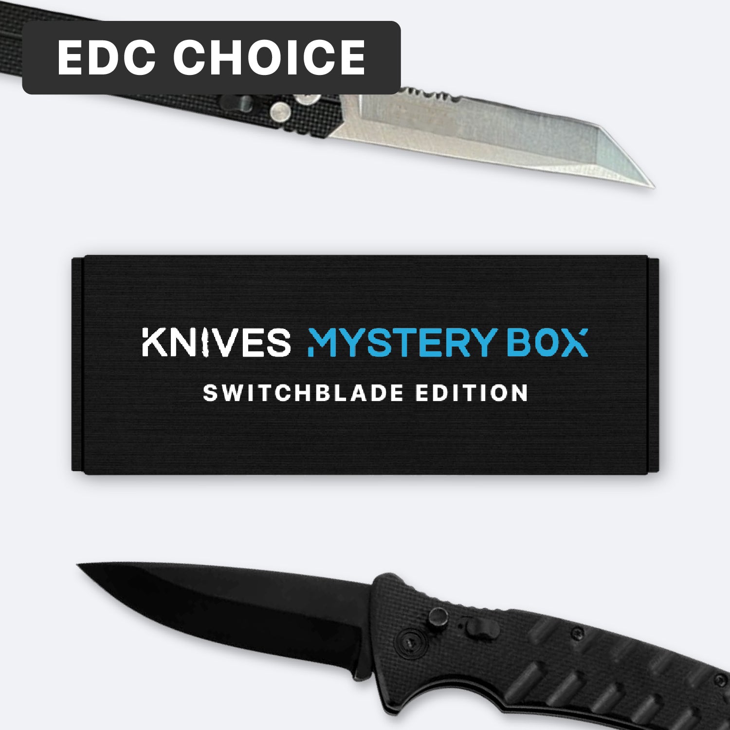 Switchblade Mystery Knives Box