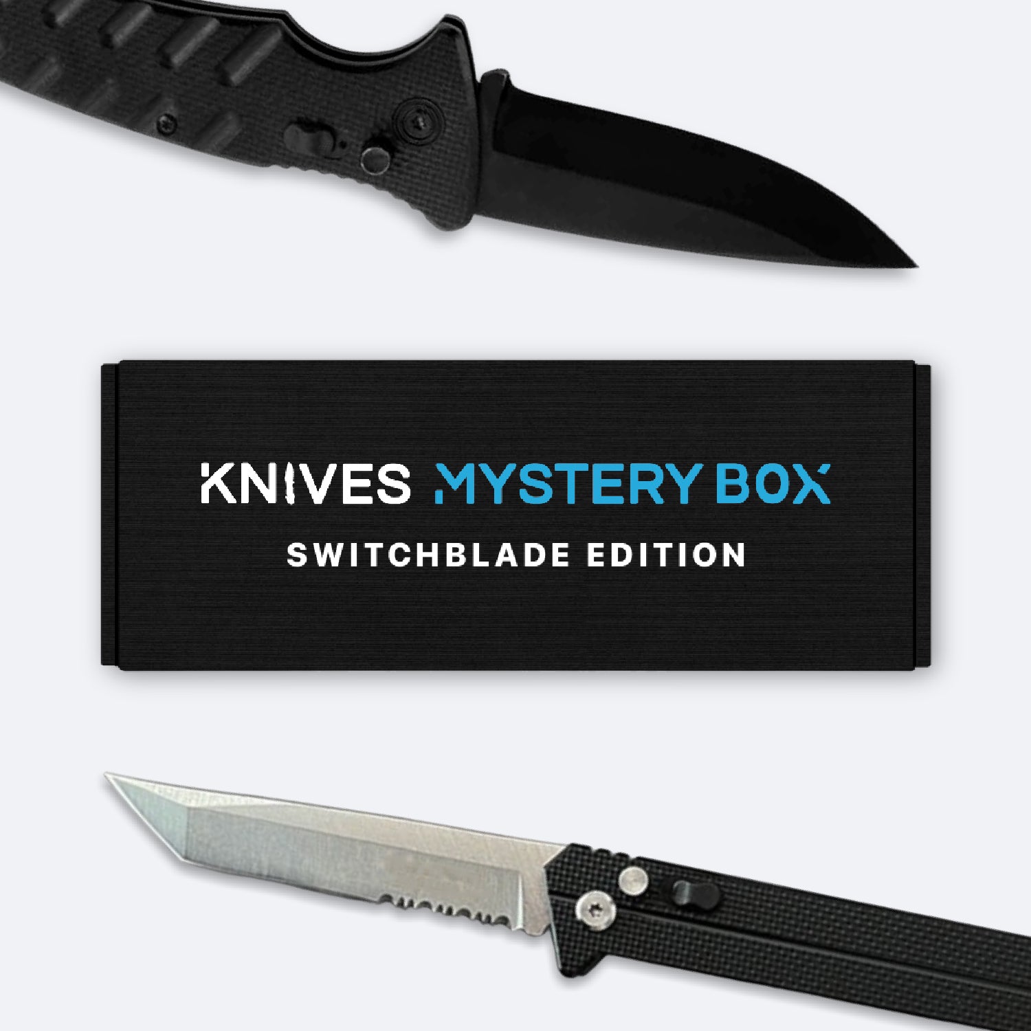 Switchblade Mystery Knives Box