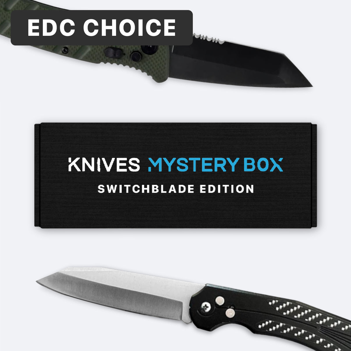 Switchblade Mystery Knives Box