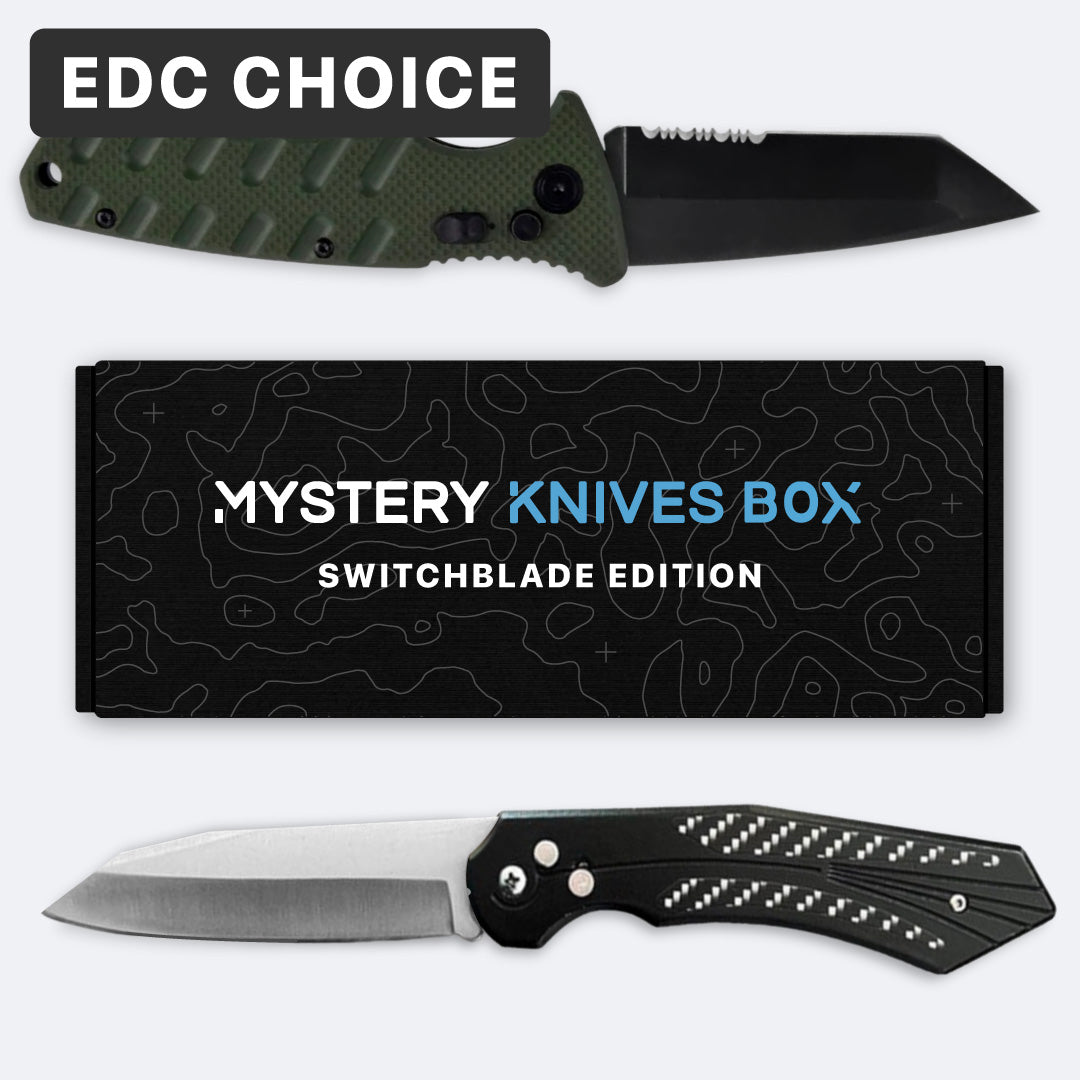 Switchblade Mystery Knives Box